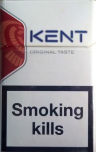 Cigarette Pack: Kent Original Taste (United Kingdom of Great Britain ...
