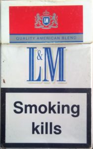 Cigarette Pack: L&M Red (United Kingdom of Great Britain & Northern ...
