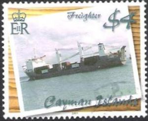 Stamp: Freighter (Cayman Islands(Transportation) Mi:KY 898,Sn:KY 837,Yt ...
