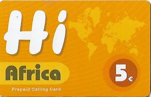 Phonecard: Hi Africa (Test, Proof, Sample & Expo Cards, Greece ...