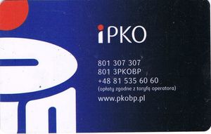 Bank Card: iPKO (PKO Bank Polski, PolandCol:PL-GM-0025.03