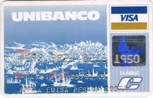 Bank Card: Unibanco (Unicre S. A., PortugalCol:PT-VI-0045.01