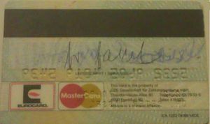 Bank Card: Eurocard (Badische Beamtenbank eG, Germany, Federal ...