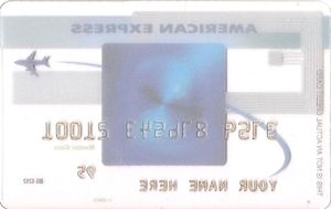 Bank Card: American Express Transparent Fly (American Express, United ...