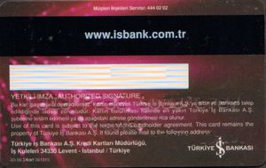 Bank Card: Maximum (Türkiye İş Bankası, Turkey) Col:TR-VI-0181.01