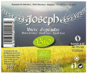 Drink Label: Joseph BIO (Brasserie De Silenrieux, BelgiumCol:BE-BEER-017671