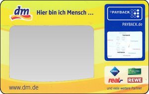Functional Card: dm - Hier bin ich Mensch… (Payback, Germany, Federal ...