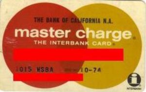Tarjeta de Banco: Master Charge The Interbank Card (The Bank of ...
