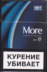 Cigarette Pack: More Blue by LD (RussiaCol:RU-CT-0730