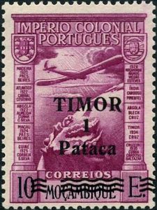 Stamp: Portuguese Empire (Timor(Colonial Empire overprint,TIMOR) Mi:TL ...