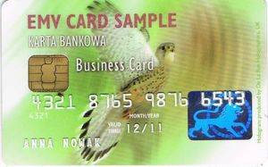 Functional Card: Emv Card Sample (Industrial Companies, Poland(PWPW S.a ...