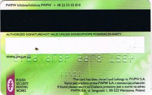 Functional Card: Emv Card Sample (Industrial Companies, Poland(PWPW S.a ...
