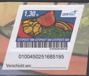 Stamp: Gestaltungswettbewerb (Germany, Modern Private Post Offices ...