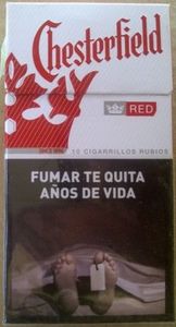 Cigarette Pack: Chesterfield Red (ArgentinaCol:AR-CT-0062