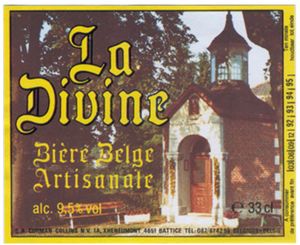 Drink Label: La Divine (Brasserie De Silenrieux, BelgiumCol:BE-BEER-017792