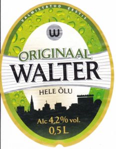 Drink Label: Walter (A.Le Coq AS, EstoniaCol:EE-BEER-000364