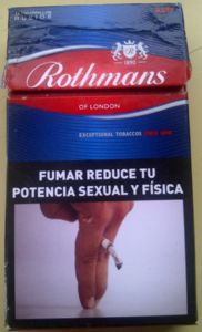 Cigarette Pack: Rothmans Red (ArgentinaCol:AR-CT-0114