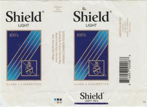 Cigarette Pack: Shield Light (China, People's RepublicCol:CN-CT-1660