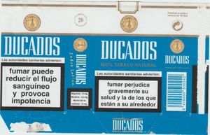 Paquete de Cigarrillos: Ducados (EspañaCol:ES-CT-0098