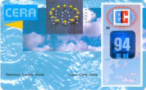 Bank Card: CERA ec card 94 (CERA, BelgiumCol:BE-GM-0015.01