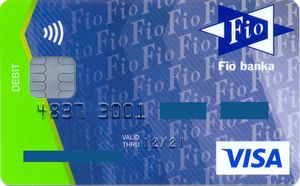 Bank Card: Fio banka (Fio banka, Czech RepublicCol:CZ-VI-0109