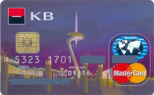 Bank Card: KB - Essox benefit karta (ESSOX, Czech RepublicCol:CZ-MC-0152.01