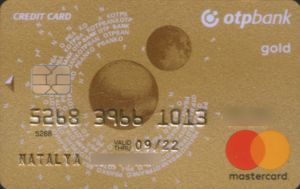 Bank Card: Otpbank Gold Credit (Otpbank, RussiaCol:RU-MC-0019.11