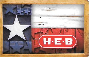 กิ๊ฟการ์ด: Texas Flag (Type 1, Logo Bottom) (H.E.B, สหรัฐอเมริกา(H.E.B ...