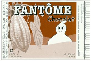 Drink Label: Fantome Chocolat (Brasserie FantÔme, BelgiumCol:BE-BEER-017940