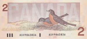 Banknote: 2 Dollars (Canada(1986-1991 Issue) Wor:P-94a