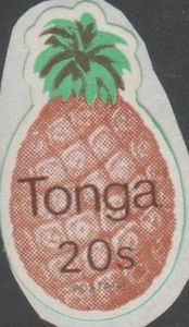 Stamp: Pineapple (Ananas comosus) (Tonga(Fruit) Mi:TO 687,Sn:TO 440,Yt ...