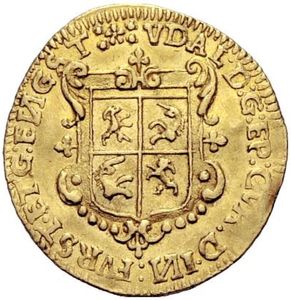 Coin: 1 Ducat (Swiss Cantons) (Chur) WCC:km112.1(chur)