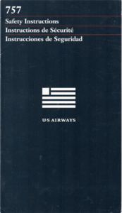 Safety Card: 757 (US Airways, United States of AmericaCol:AWE-US-US-0014