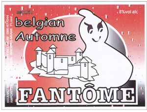 Drink Label: Fantome Belgian Automne (Brasserie FantÔme, BelgiumCol:BE ...
