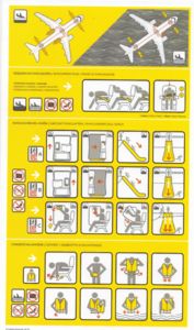 Safety Card: Airbus A320 (Vueling, SpainCol:VLG-ES-0007