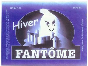 Drink Label: Fantome Hiver (Brasserie FantÔme, BelgiumCol:BE-BEER-018221