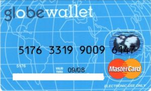 Bank Card: Globe Wallet (Conister Trust plc, United Kingdom of Great ...