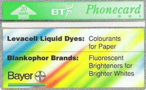 Phonecard: Bayer Plc (British Telecom, United Kingdom of Great Britain ...