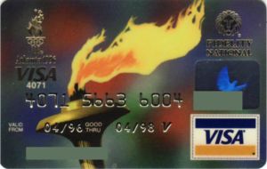 Tarjeta de Banco: Fidelity Bank Visa (Fidelity National Bank, Estados ...