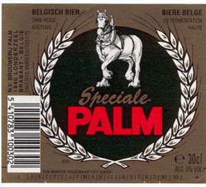 Drink Label: Speciale Palm (Brouwerij Palm, BelgiumCol:BE-BEER-018252