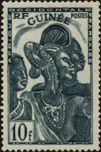 Stamp Marketplace: Stamps for sale [Country: French Guinea]: Colnect