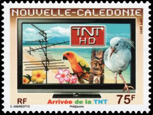 Stamp: Arrival of the TNT (New Caledonia(Event) Mi:NC 1552,Sn:NC 1108 ...
