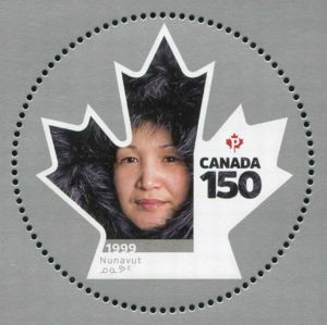 Stamp: 1999 - Nunavut (Canada(150th Anniv. of the Confederation of ...