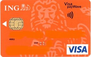 Bank Card: Leon Orange (ING Bank, RomaniaCol:RO-VI-0047.02