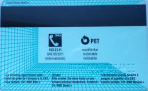 Bank Card: SBC Account (Swiss Bank Corporation, Switzerland) Col:CH-GM ...