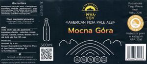 Drink Label: Mocna Gora (Piekarnia piwa Niezdara, PolandCol:PL-BEER-003726