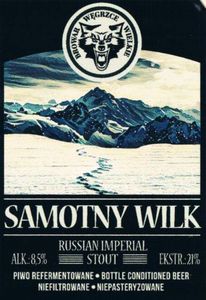 Drink Label: Samotny Wilk (Browar Wegrzce Wielkie, PolandCol:PL-BEER-003746