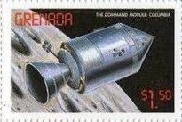 Stamp: Command and Service Modules (Grenada(30th Anniversary of First ...