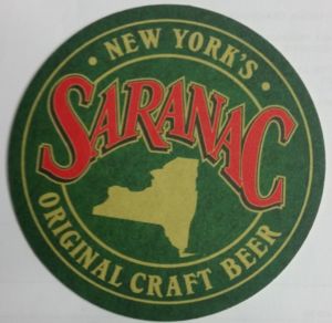 Beer Coaster: Saranac (Matt, United States of AmericaCol:US-001189