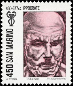 Stamp: Hippocrates (San Marino(Pioneers of Science) Mi:SM 1259,Sn:SM ...